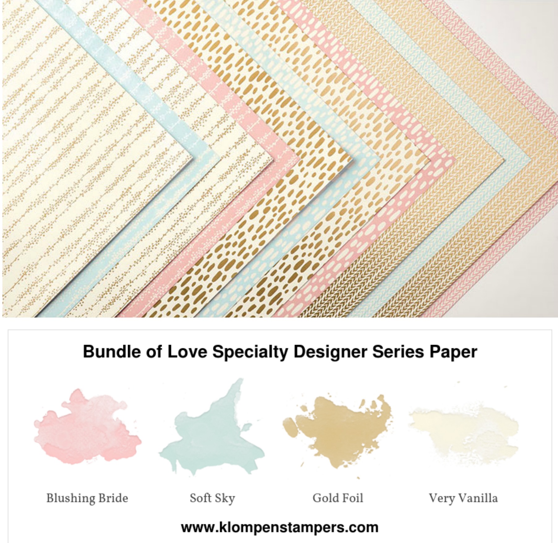 Lovely Inside & Out Stamp Set - Klompen Stampers