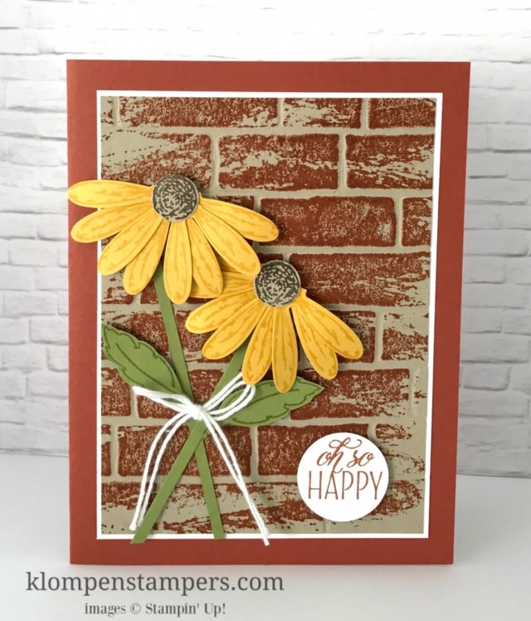 Tips For Stamping With the Daisy Delight Stamp Set - Klompen Stampers