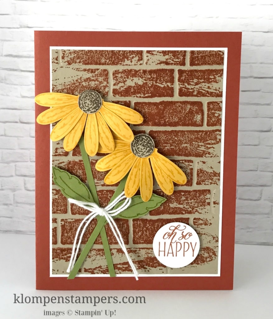 Tips For Stamping With the Daisy Delight Stamp Set - Klompen Stampers