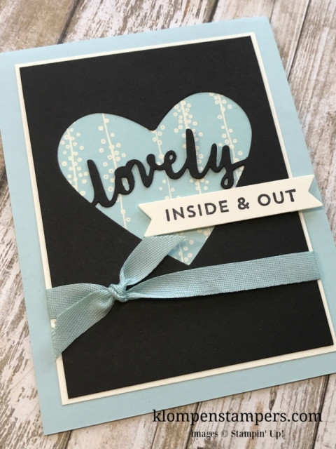 Lovely Inside & Out Stamp Set - Klompen Stampers