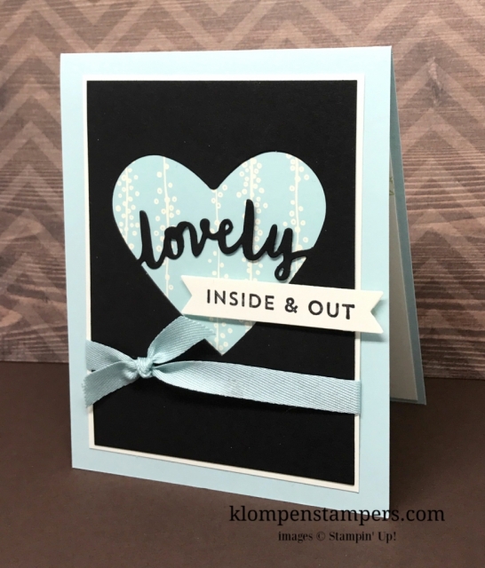 Lovely Inside & Out Stamp Set - Klompen Stampers