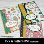 Masculine Cards Using Designer Series Papers - Klompen Stampers