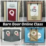 Fun Barn Door Cards - Klompen Stampers