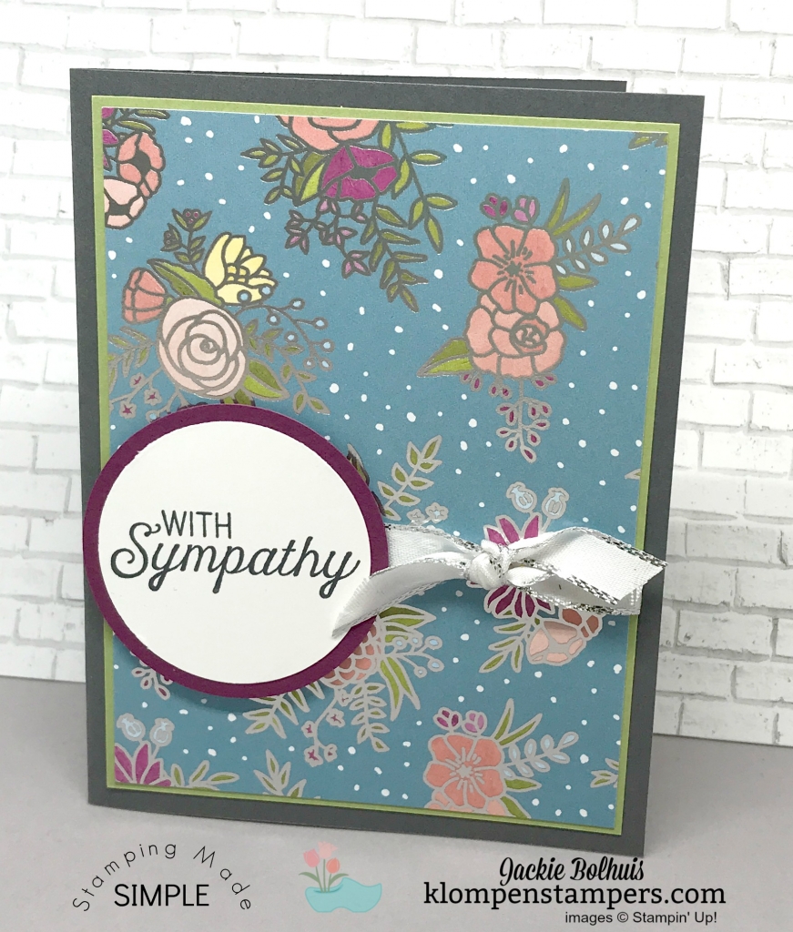 Quick & Easy Cards with Sweet Soiree DSP - Klompen Stampers