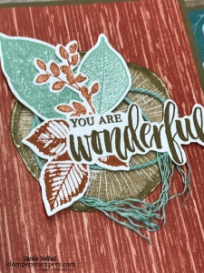 DIY Fun Fold Card Using Rooted in Nature - Klompen Stampers