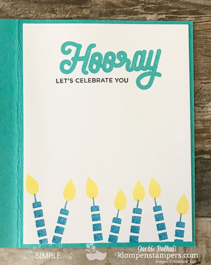 How to Make a Birthday Card Using Broadway Birthday Bundle - Klompen ...