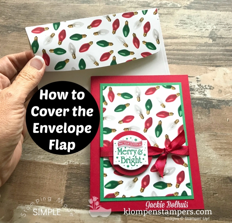 Make 6 Holiday Cards With Matching Envelopes In Under 1 Hour - Klompen ...
