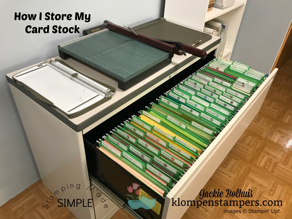 Craft Room Tour and Storage Ideas - Klompen Stampers
