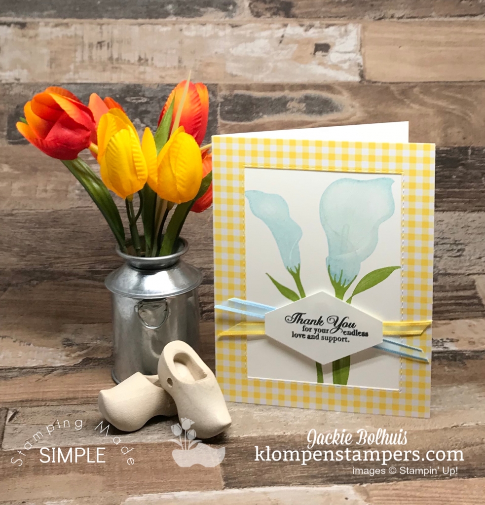 Easy Stamping Tips with 5 Lasting Lily Cards - Klompen Stampers