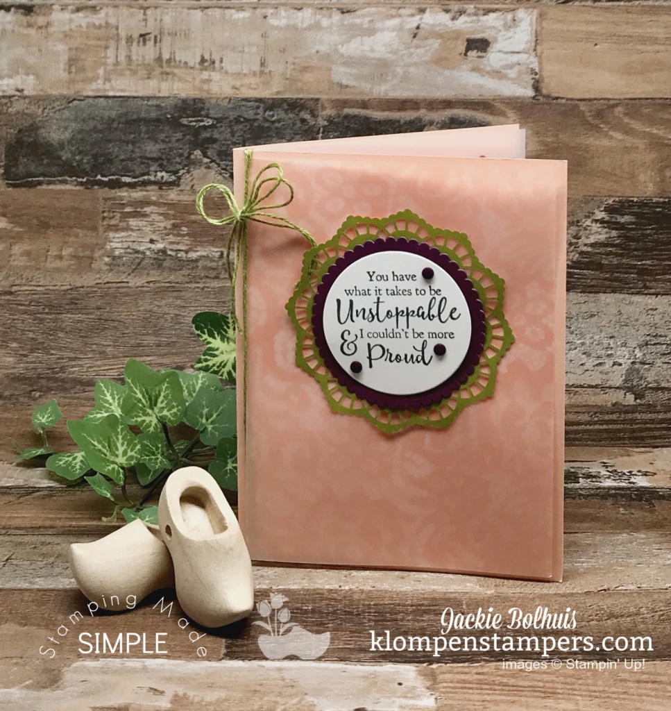 Vellum Tips You Need To Know For Card Making - Klompen Stampers