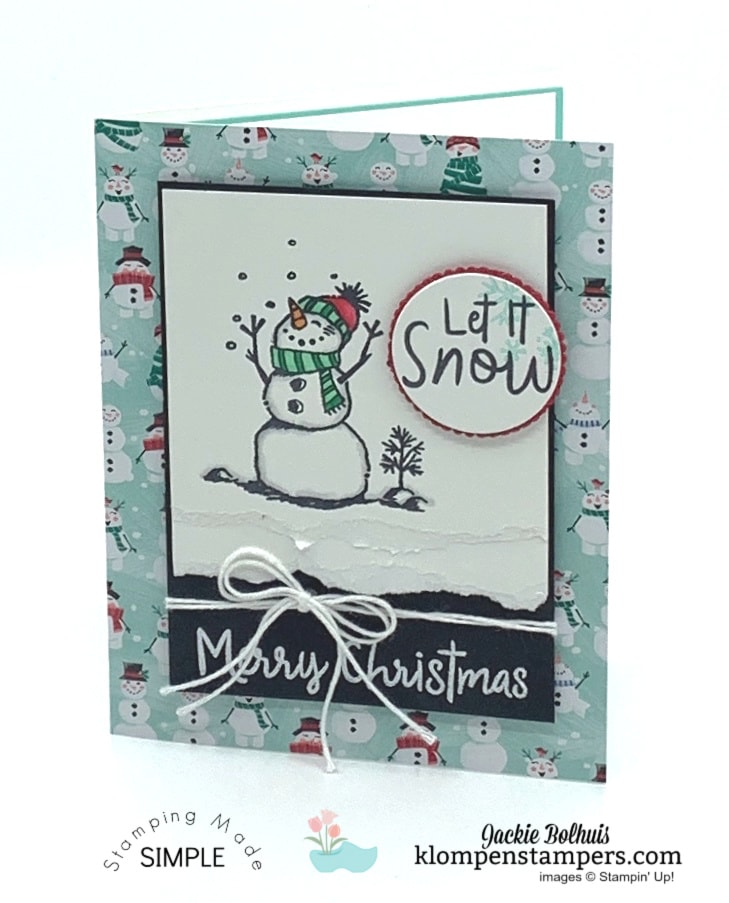 7 Adorable Handmade Cards with Snowman Season Stamp Set