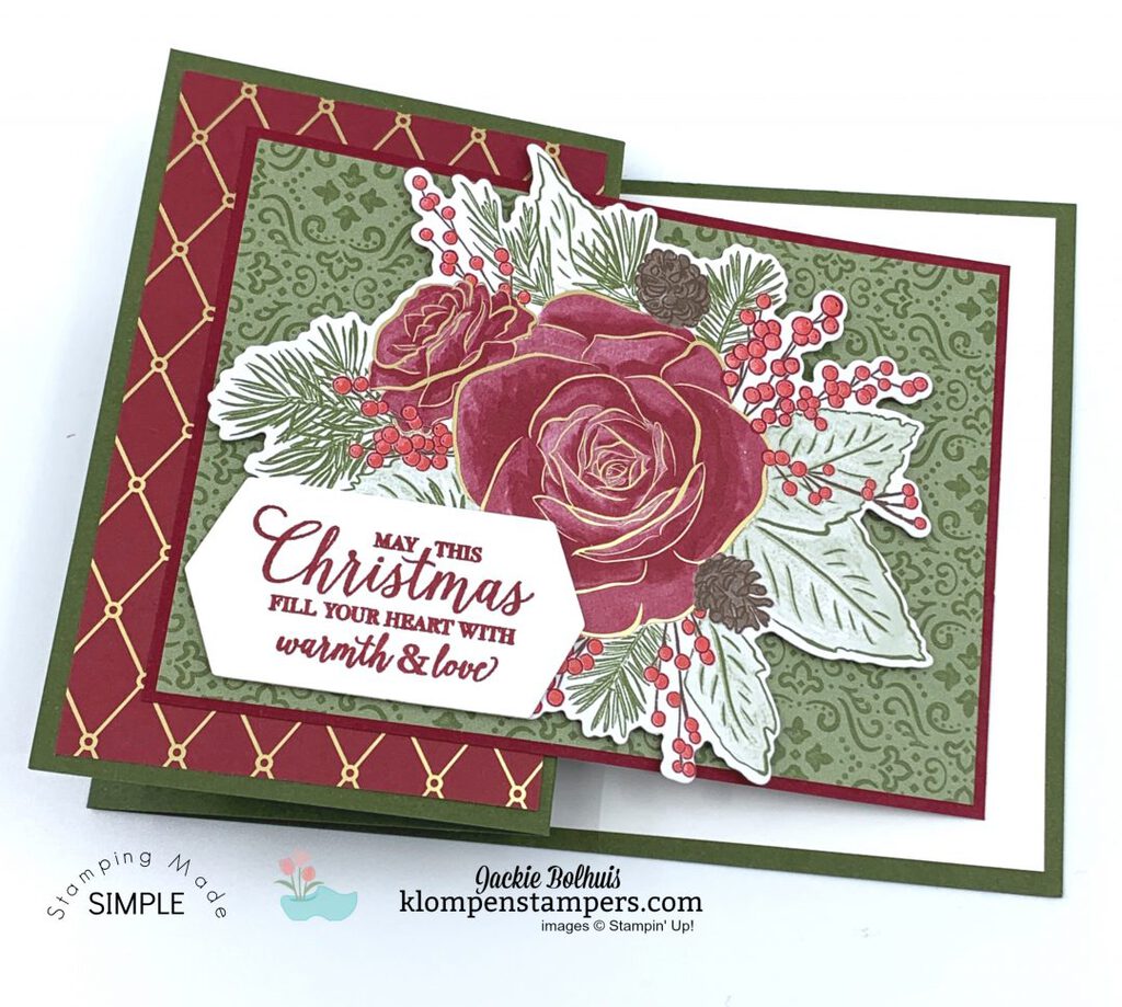 How to Make a Christmas Fun Fold Card That Will Be Treasured