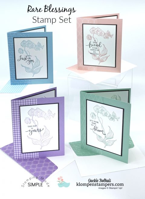 4 Simple Greeting Cards + How to Decorate the Envelopes