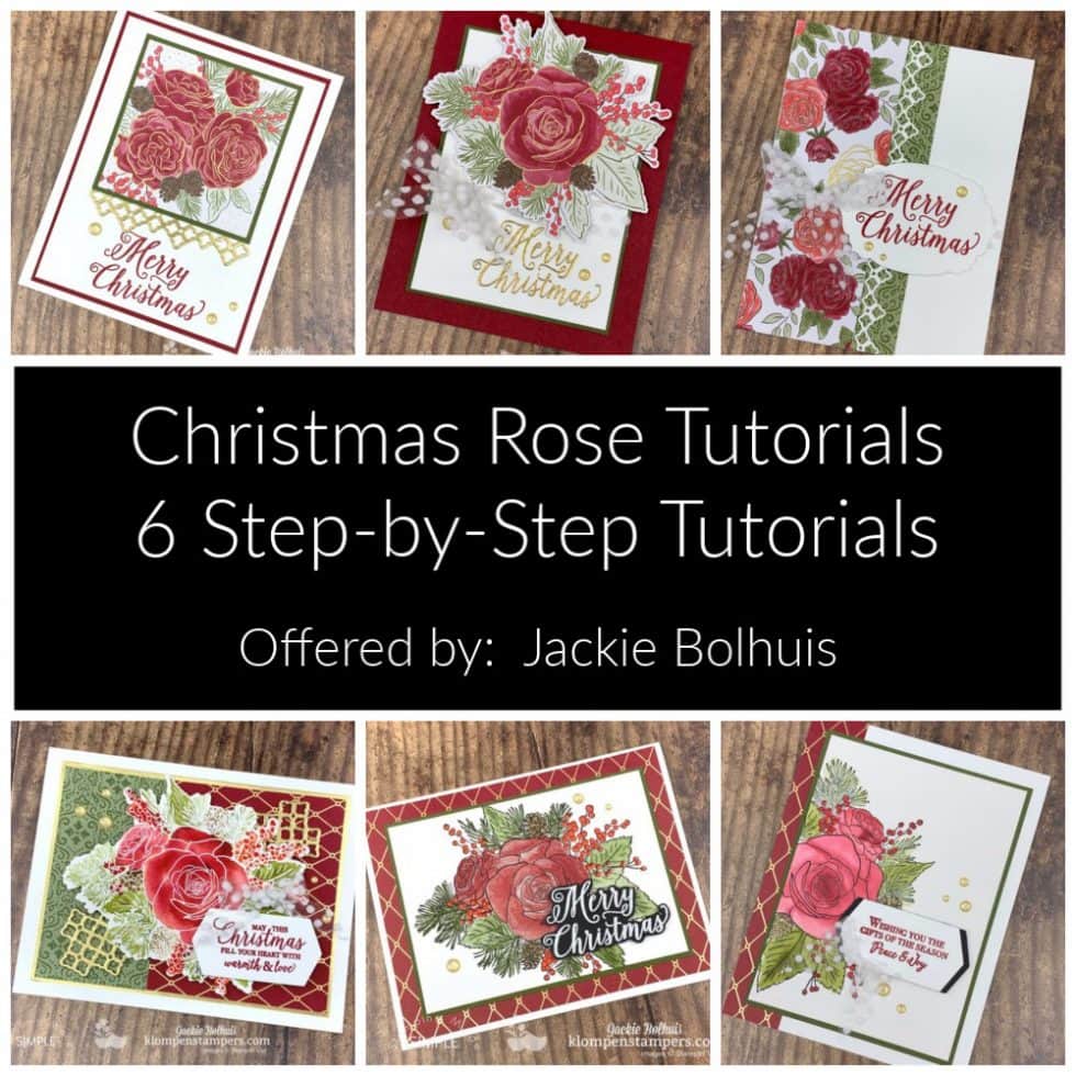 Gorgeous Posies Card Ideas - Klompen Stampers