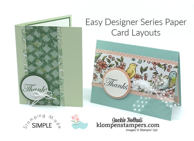 5 Easy Card Layouts You'll Use Over and Over | Online Card Class