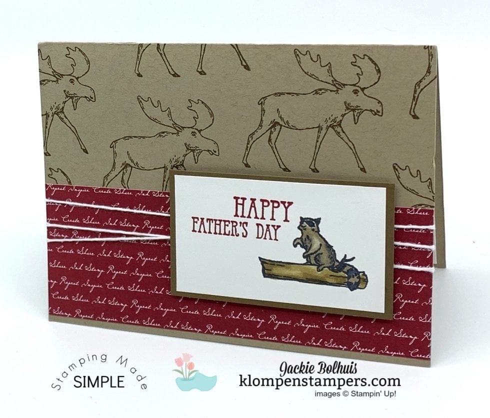 4 All Occasion Cards for Men Using 1 Awesome Stamp Set