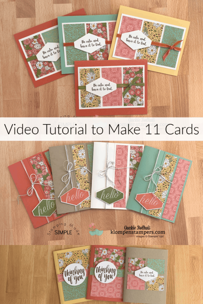 Stamp Along with Dave and Make 11 Easy Greeting Cards