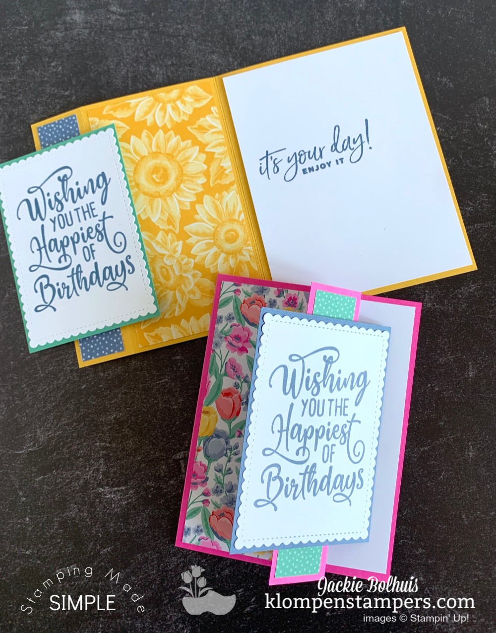 Make a Unique Birthday Card in under 7 Minutes | Birthday Card Ideas