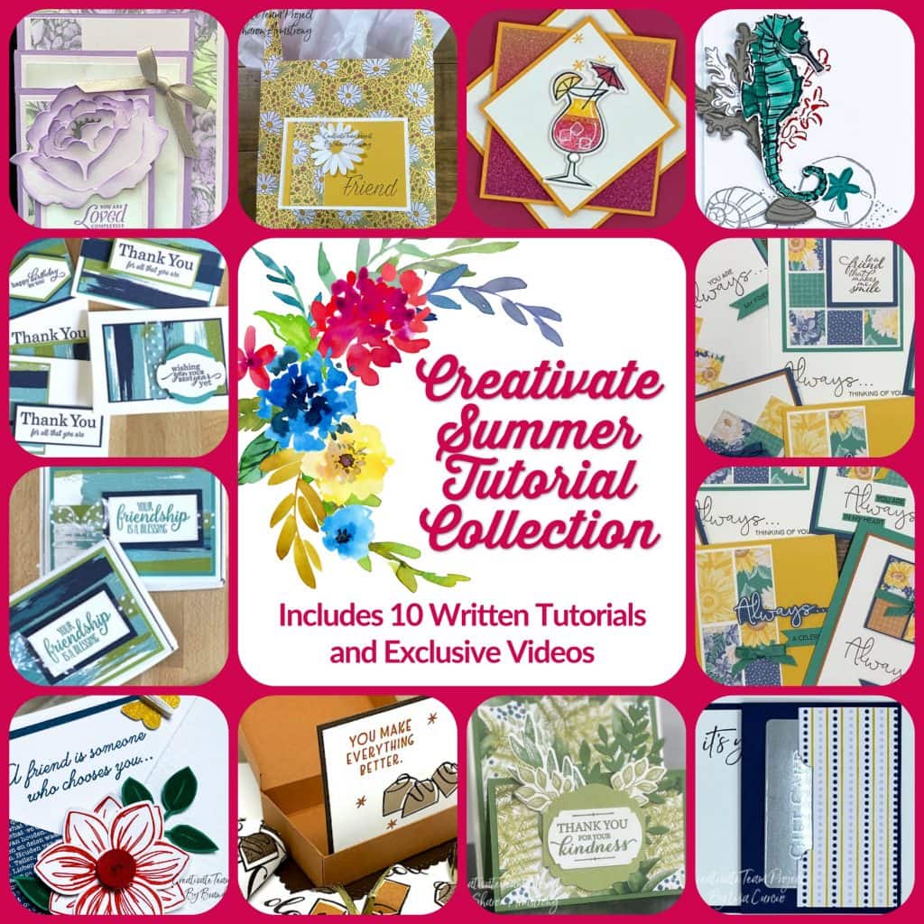 Creativate Summer 2020 Retreat Tutorial Collection - Klompen Stampers