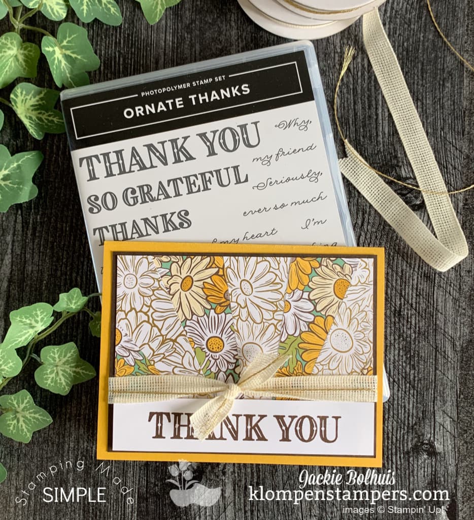 How to Make a Starburst Card the Easy Way | Klompen Stampers Cards