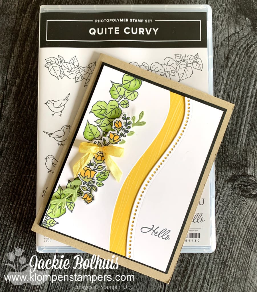 The Quite Curvy Card That Will Kick Winter Blues Out of the Way