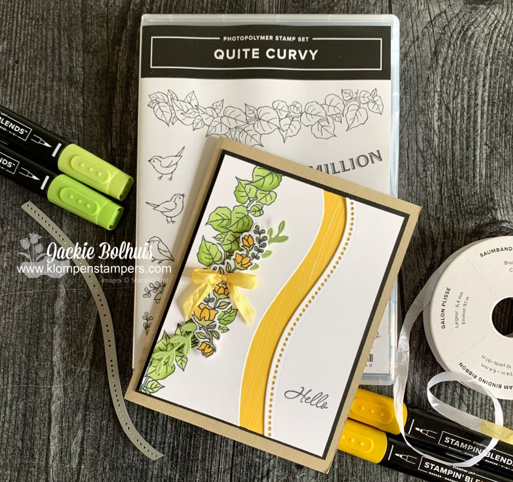 The Quite Curvy Card That Will Kick Winter Blues Out of the Way