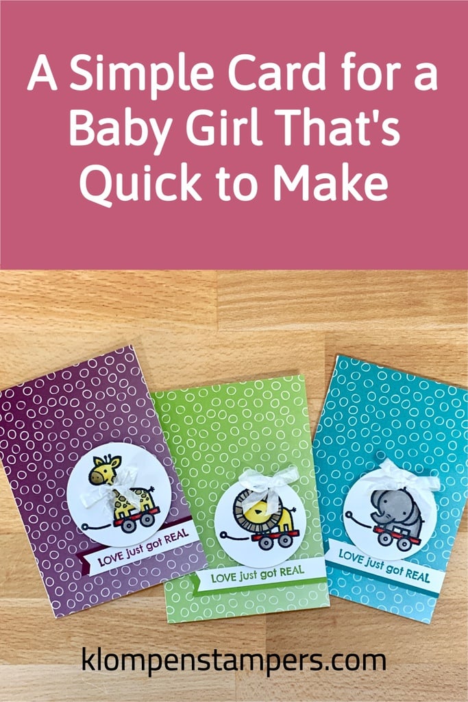 Adorable Handmade Baby Cards to Make That Are Super Easy