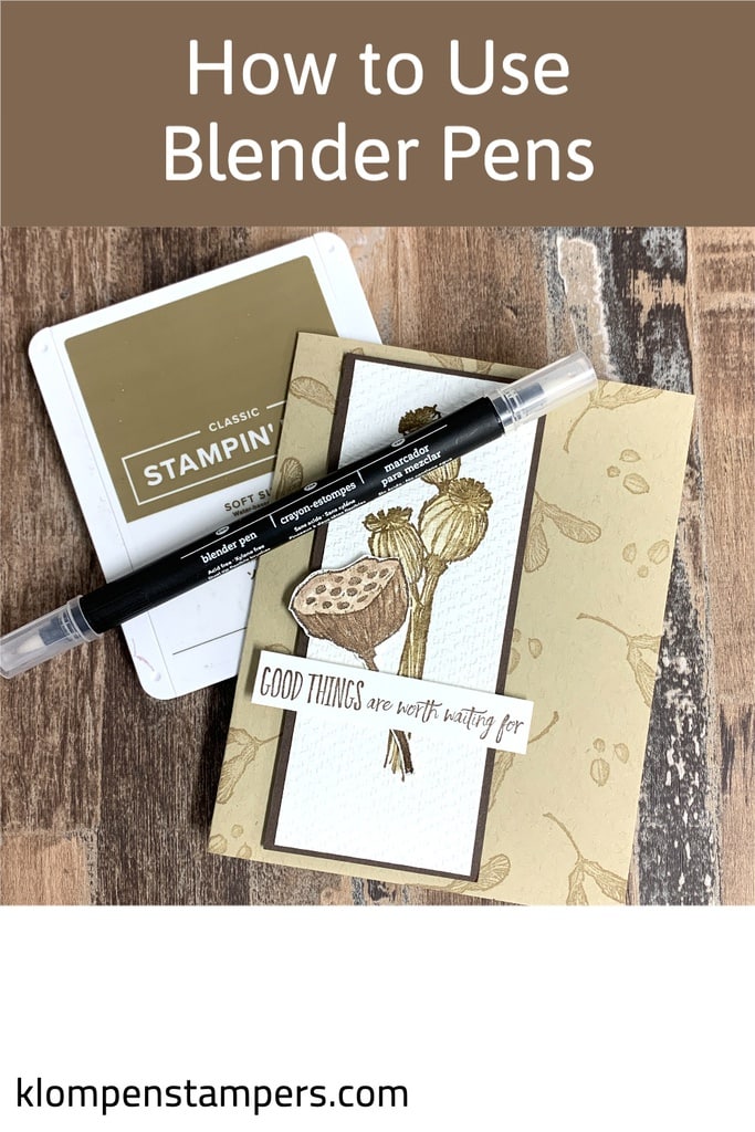 Your Blender Pens Make Their Magic on Handmade Cards So Easy