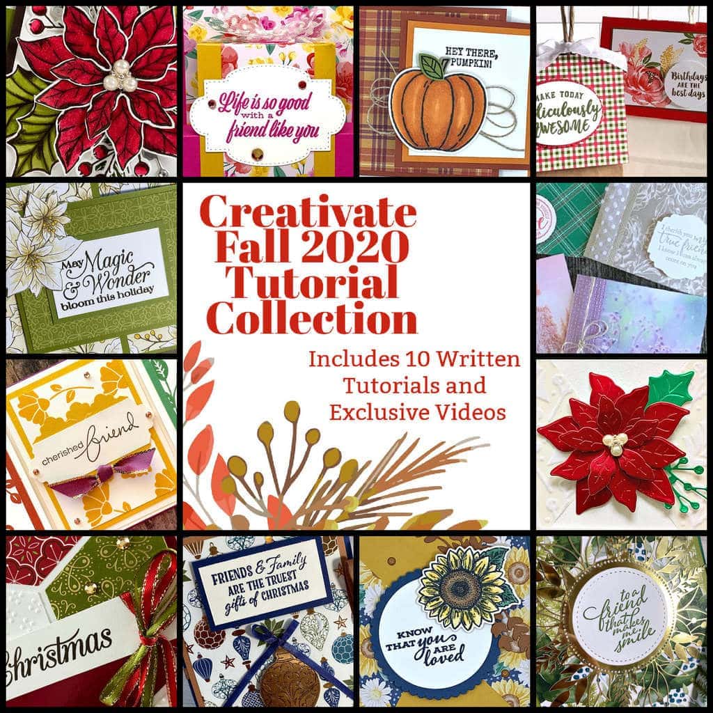 Creativate Fall 2020 Retreat Tutorial Collection - Klompen Stampers