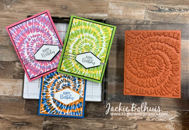 Tie Dye Card Anyone? Learn How to Make This Cool Idea for a Card