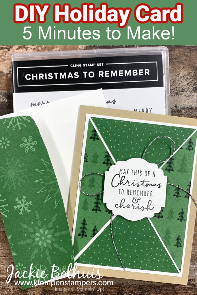 How To Make Beautiful Christmas Cards Super Quick & Fun