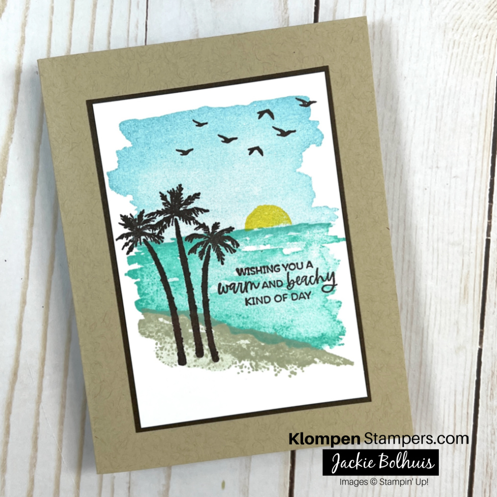 Beach Themed Cards: Make All 4 Simple Greeting Cards Fast!