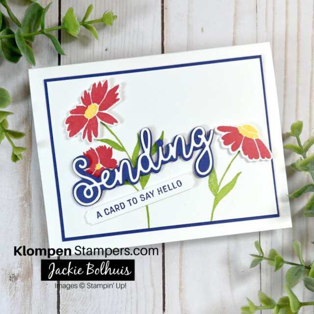Sending Smiles Cards Are Super Easy To Make Using SIP Card Method