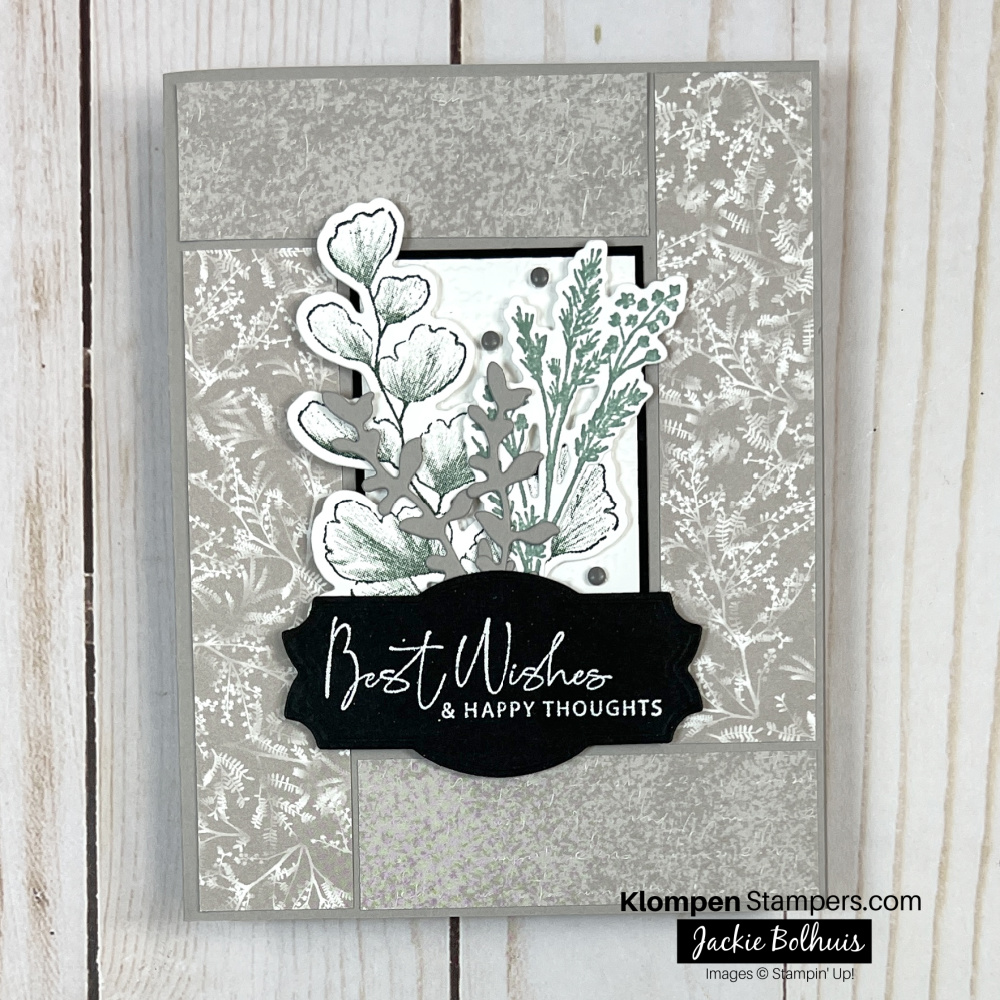 Frame Card Layout: Make Great Use of Paper Scraps for a Greeting Card
