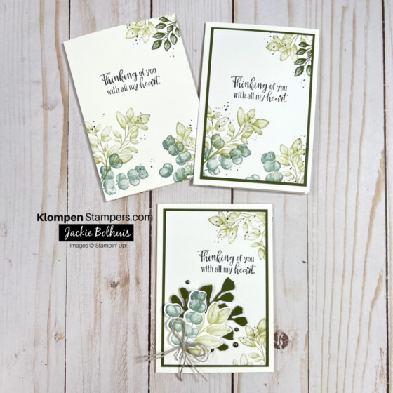 Card Making For Beginners Using Forever Fern Stamp Set