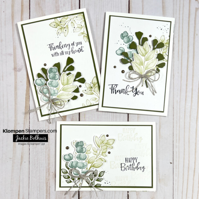 Card Making For Beginners Using Forever Fern Stamp Set