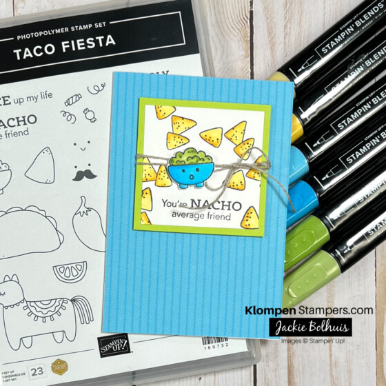 Punny Note Cards to Make People Smile Using Taco Fiesta