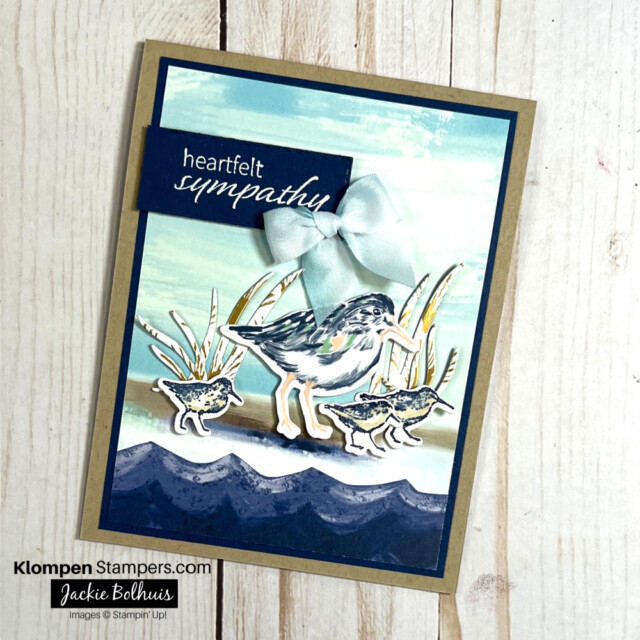 3 Easy Card Ideas Using Seaside Bay - Klompen Stampers