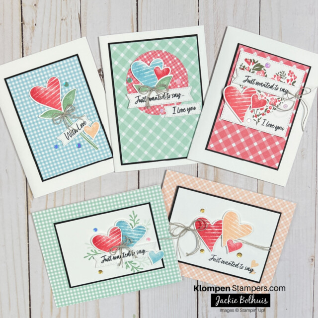 Country Bouquet Stamp Set Ideas - Klompen Stampers