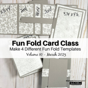 4 Easy to Make Fun Fold Card Making Templates