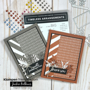 Gorgeous Coordinating Stamps and Dies - Klompen Stampers