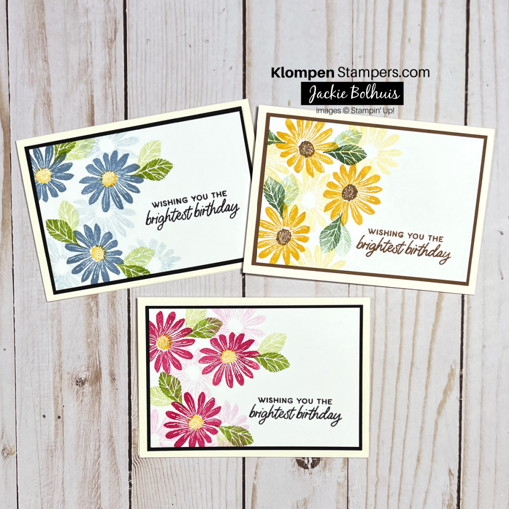 Quick and Easy Cards Anyone Can Make - Cheerful Daisies