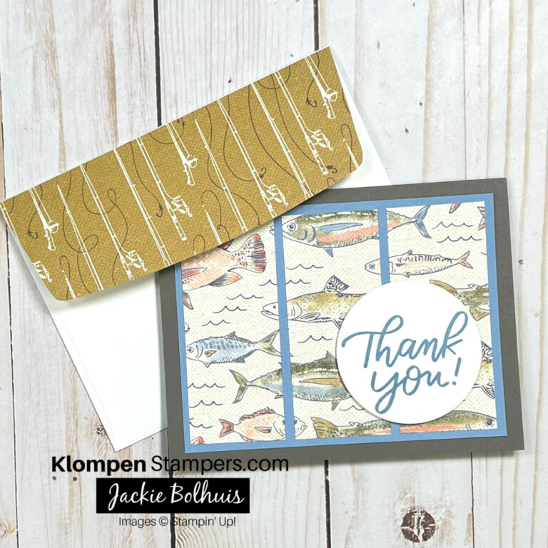 Easy Card Sketch for Designer Series Paper, Free Card Layout