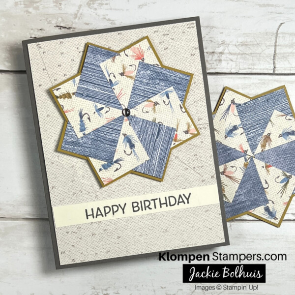 How To Make A Fun Pinwheel Card & Use Your Paper Scraps!