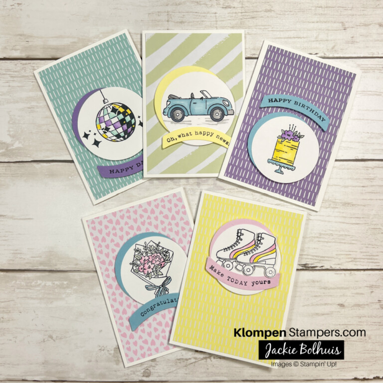 Two Easy Card Layouts For Notecards