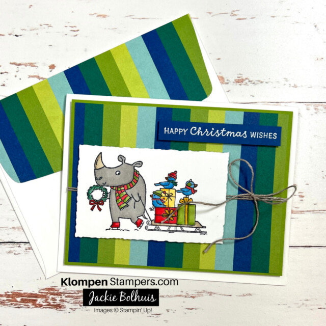 Festive & Fun Stamp Set, Create Cute Holiday Cards