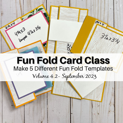 Free Card Making Class - Learn Five Easy Fun Fold Cards