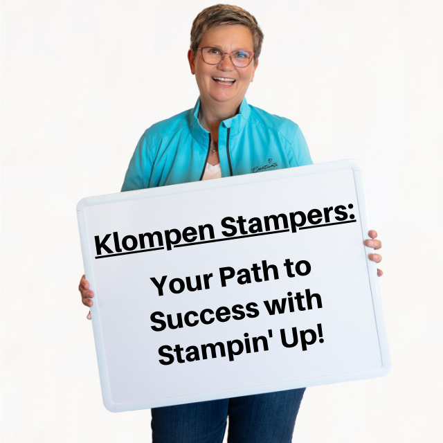 Receive a Discount on Stampin' Up! Products - Klompen Stampers
