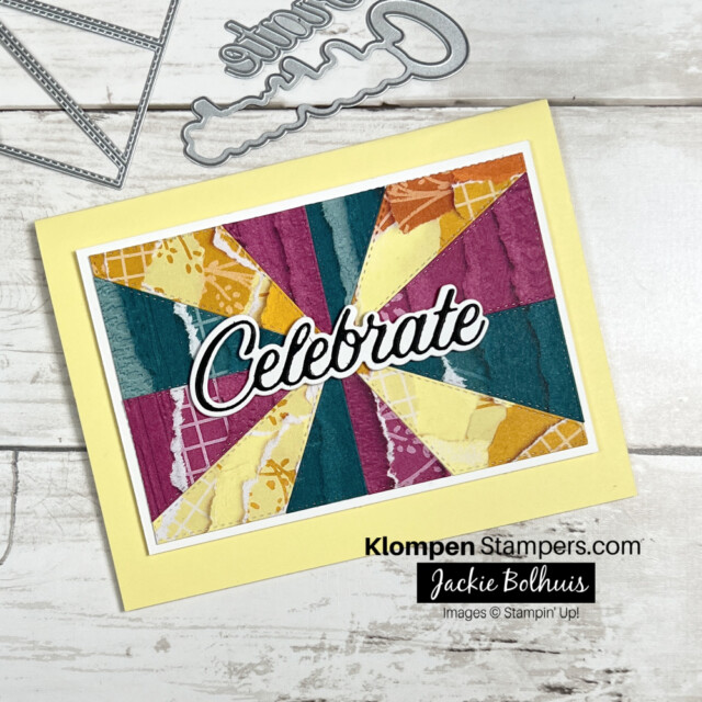 Card Making With Die Cuts - Klompen Stampers