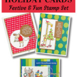 Festive & Fun Stamp Set, Create Cute Holiday Cards